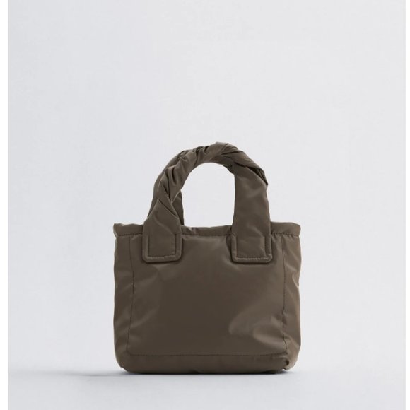 Zara | Bags | Nwt Zara Crossbody Mini Quilted Tote Bag | Poshmark
